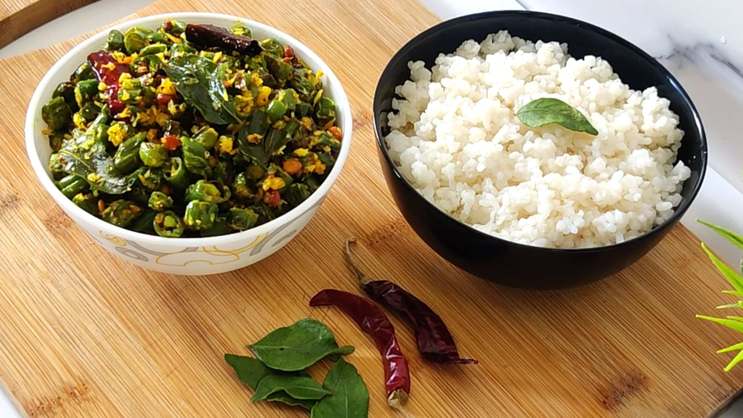Simple Green Beans Poriyal Recipe - Paatti's Kitchen