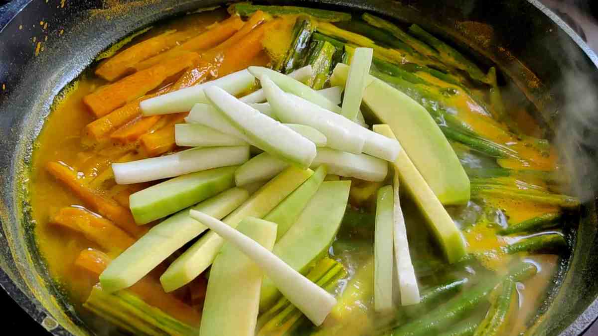 Easy to Make Avial Recipe (Kerala Style) - Paatti's Kitchen