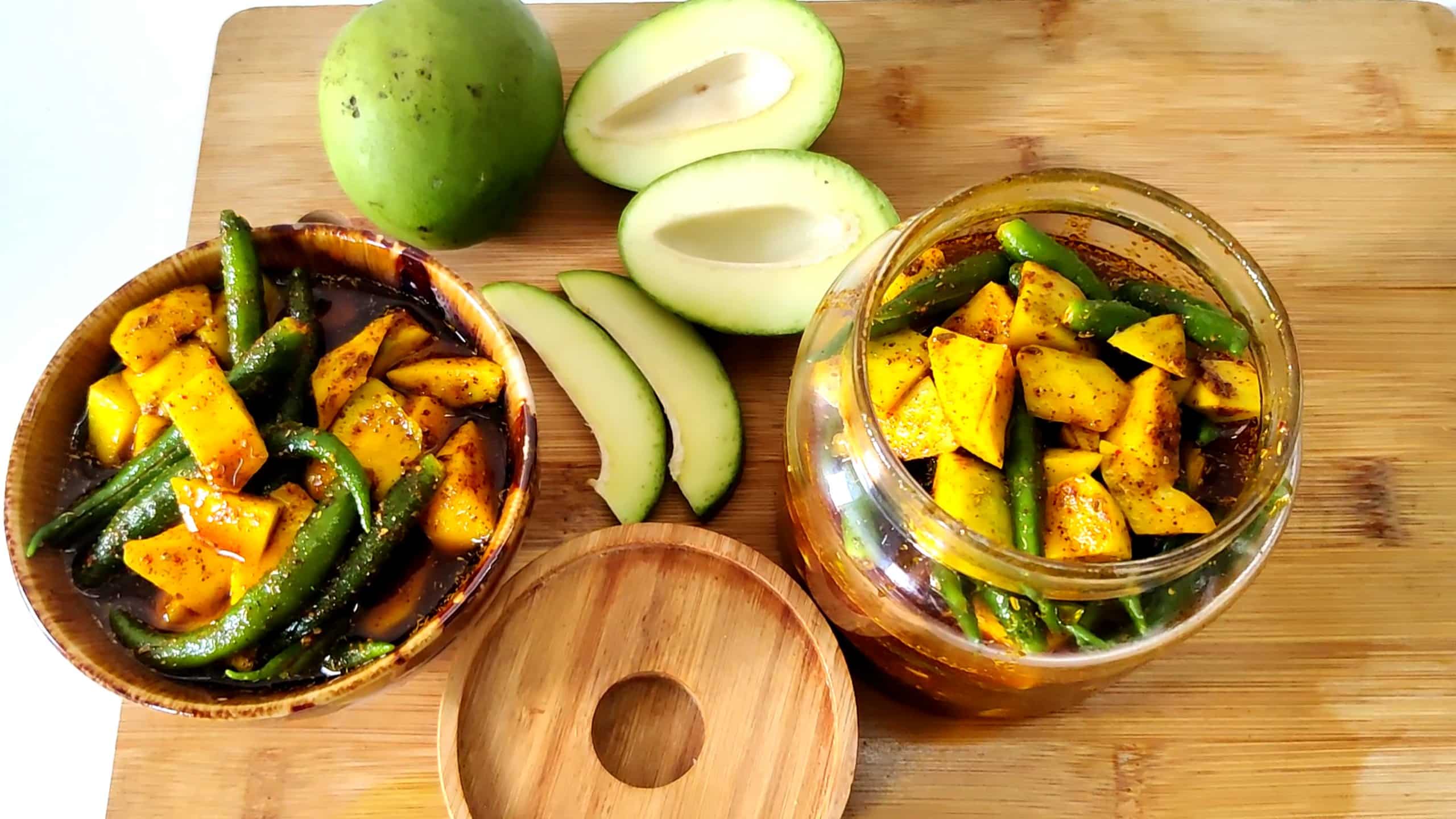 Instant Mango Pickle Recipe - Paatti's Kitchen