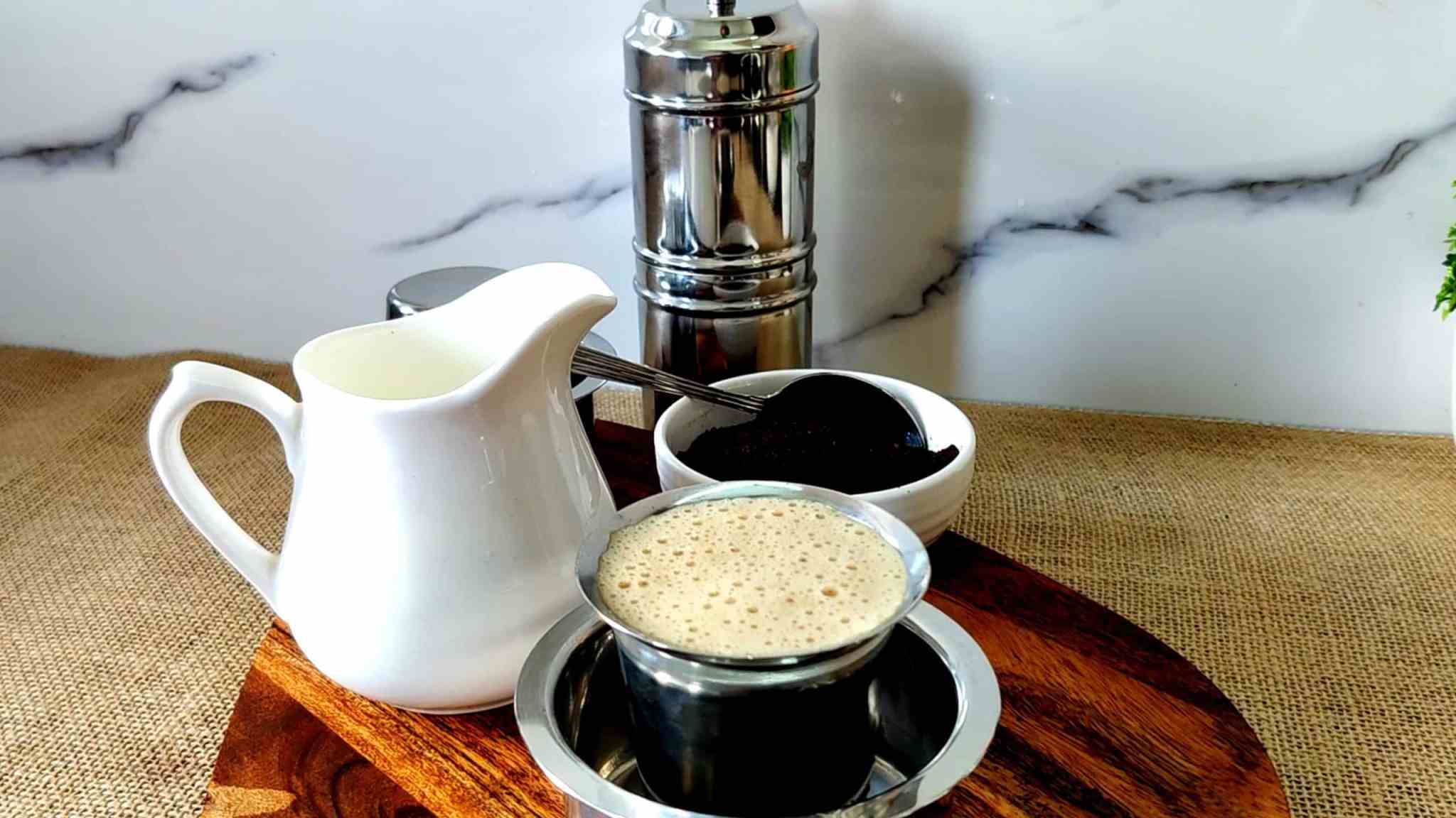 Authentic South Indian Coffee Recipe - Paatti's Kitchen