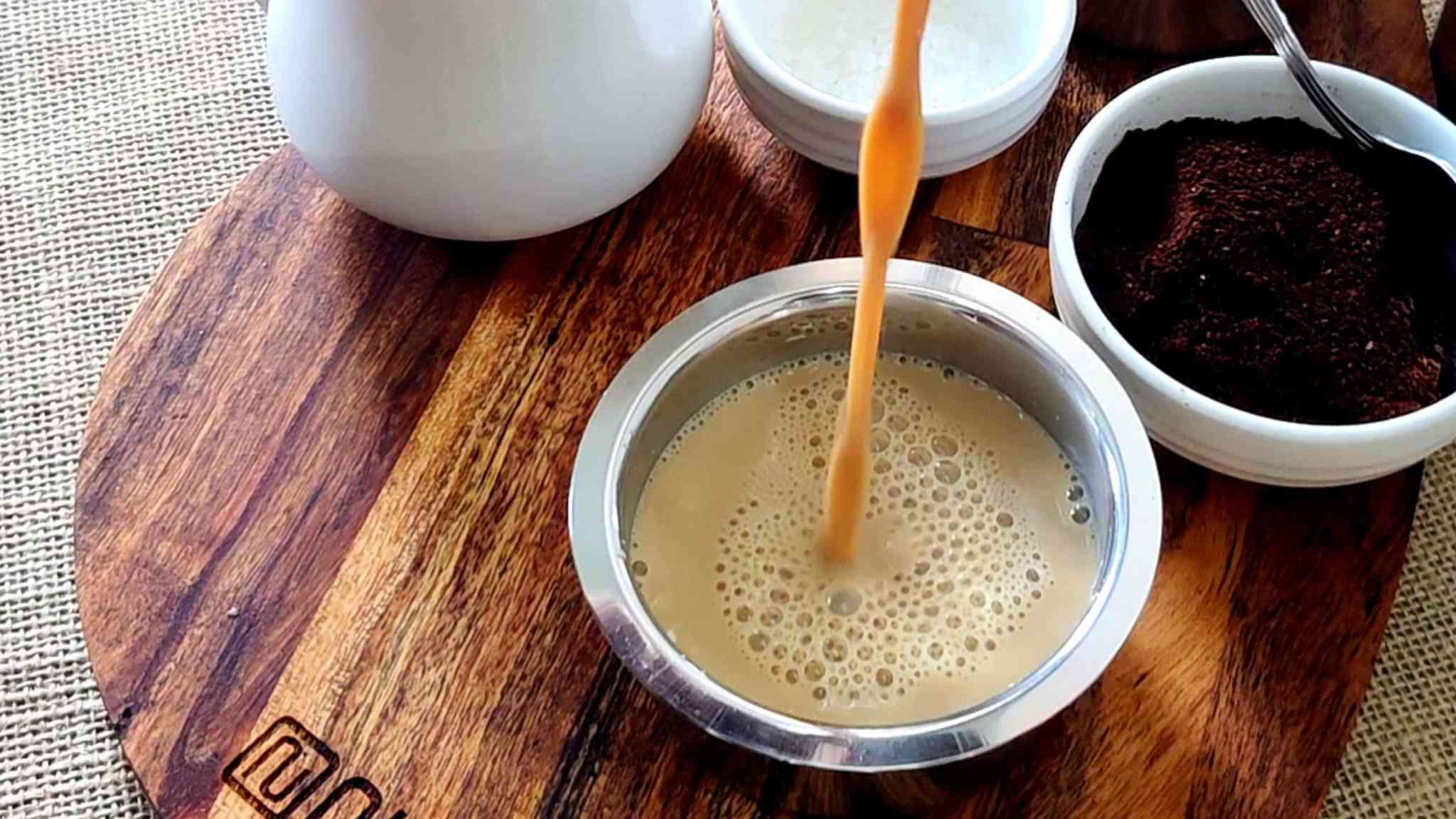 Authentic South Indian Coffee Recipe - Paatti's Kitchen