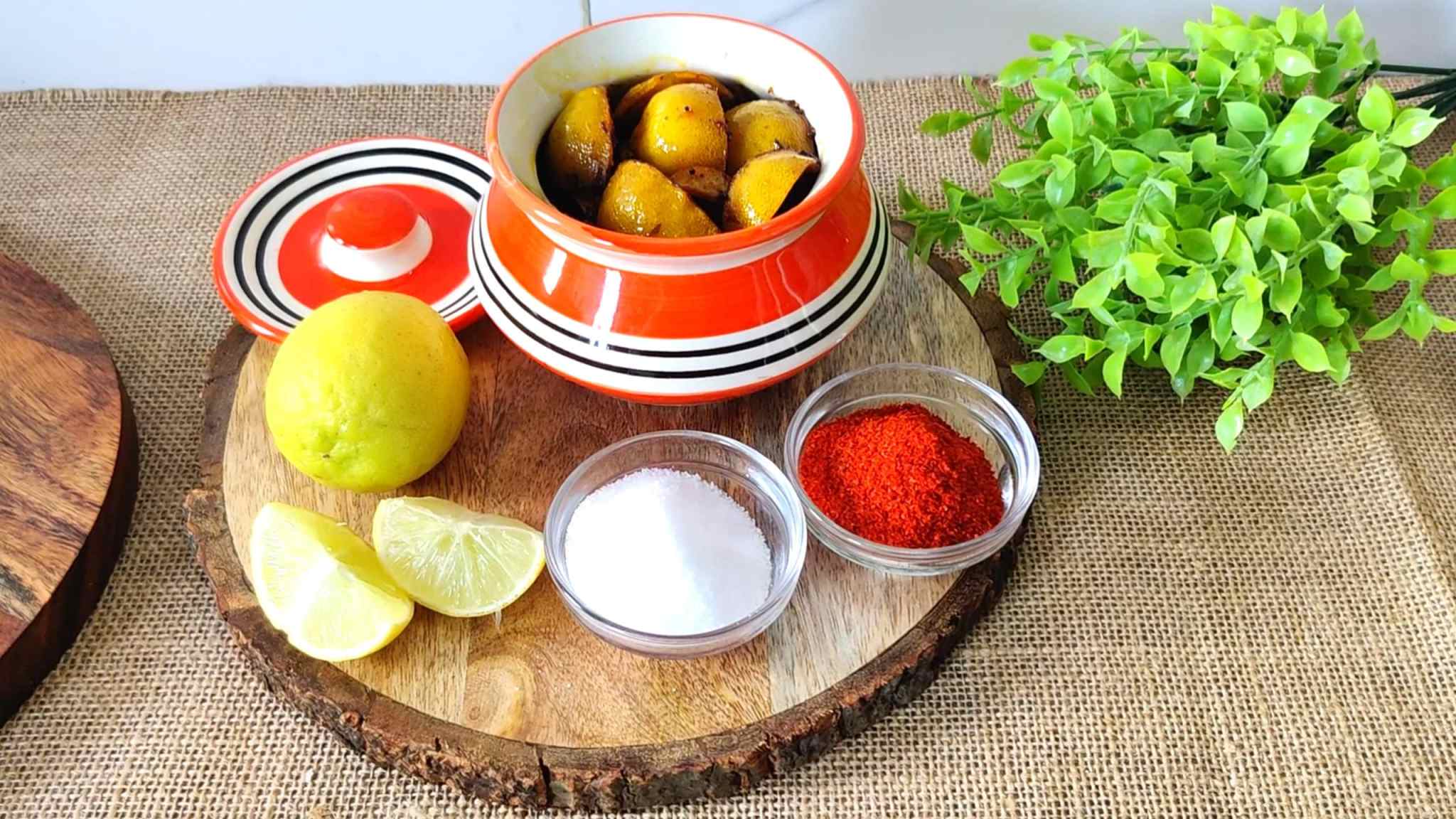 Homemade Indian Lime Pickle Recipe - Paatti's Kitchen