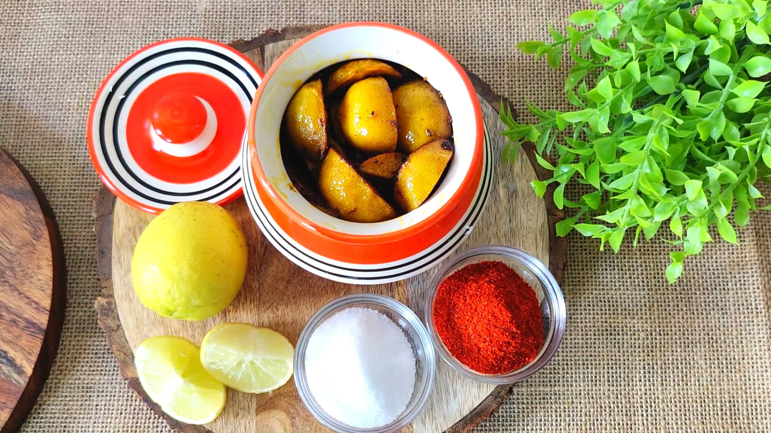 Homemade Indian Lime Pickle Recipe - Paatti's Kitchen