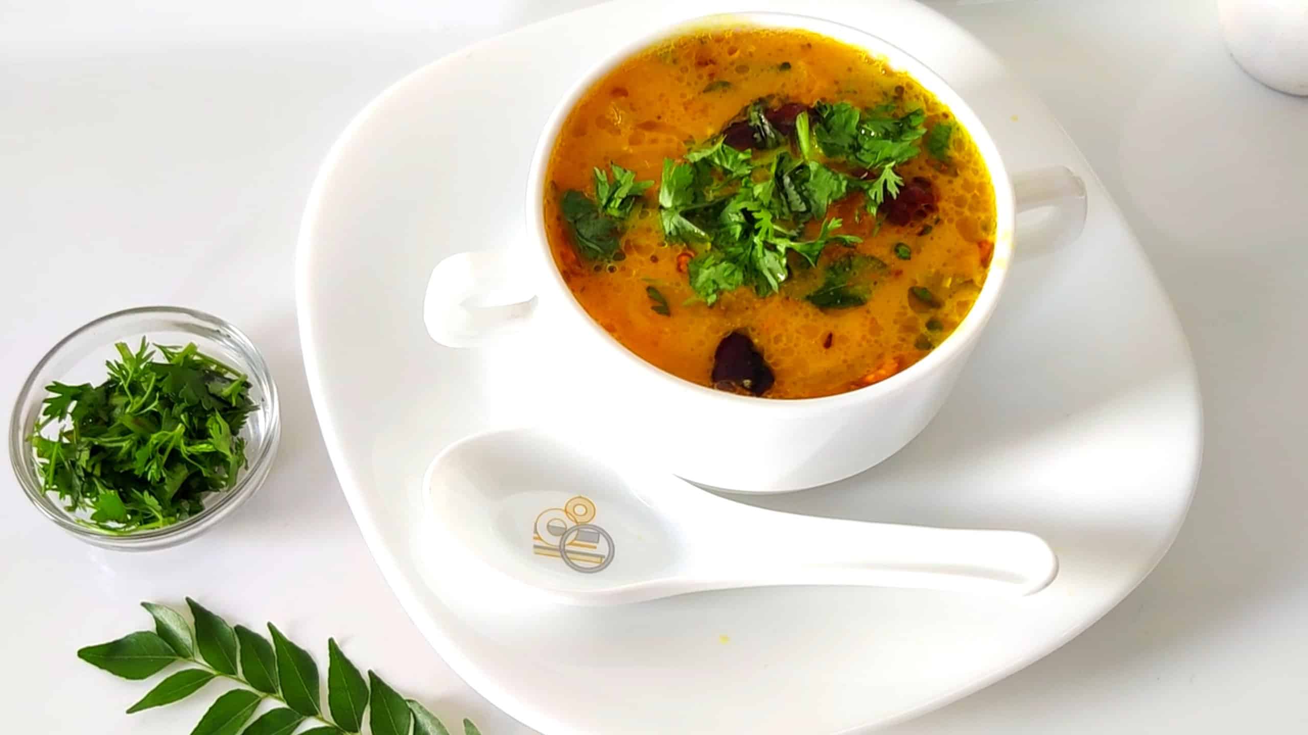 Andhra Style Pappu Charu Recipe - Paatti's Kitchen