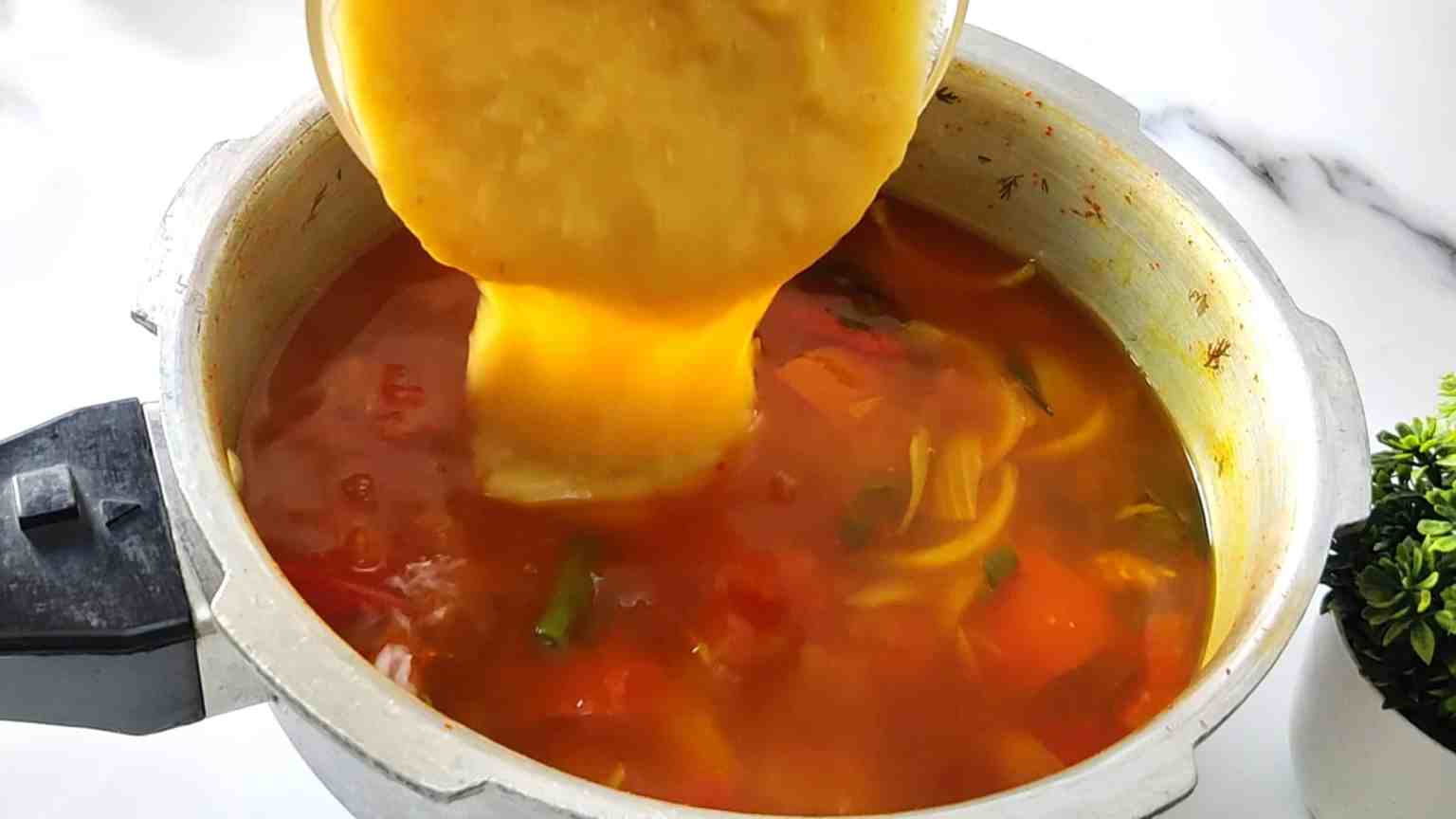 Andhra Style Pappu Charu Recipe - Paatti's Kitchen