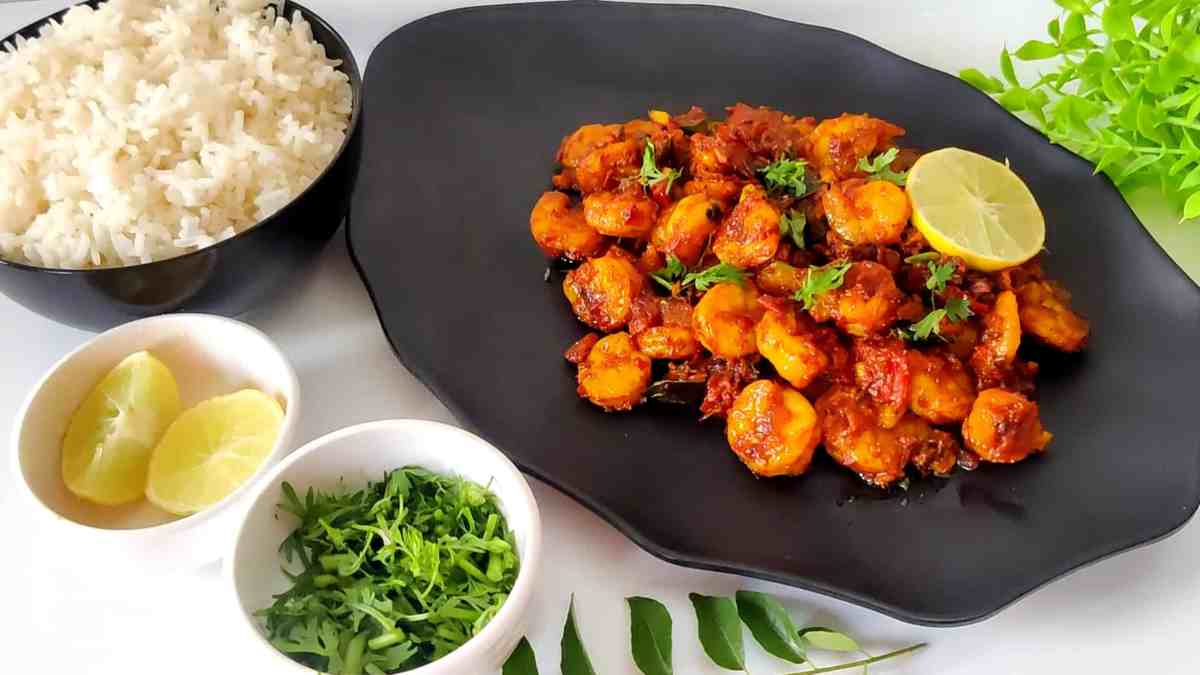 Quick and Tasty South Indian Prawn Recipe - Paatti's Kitchen