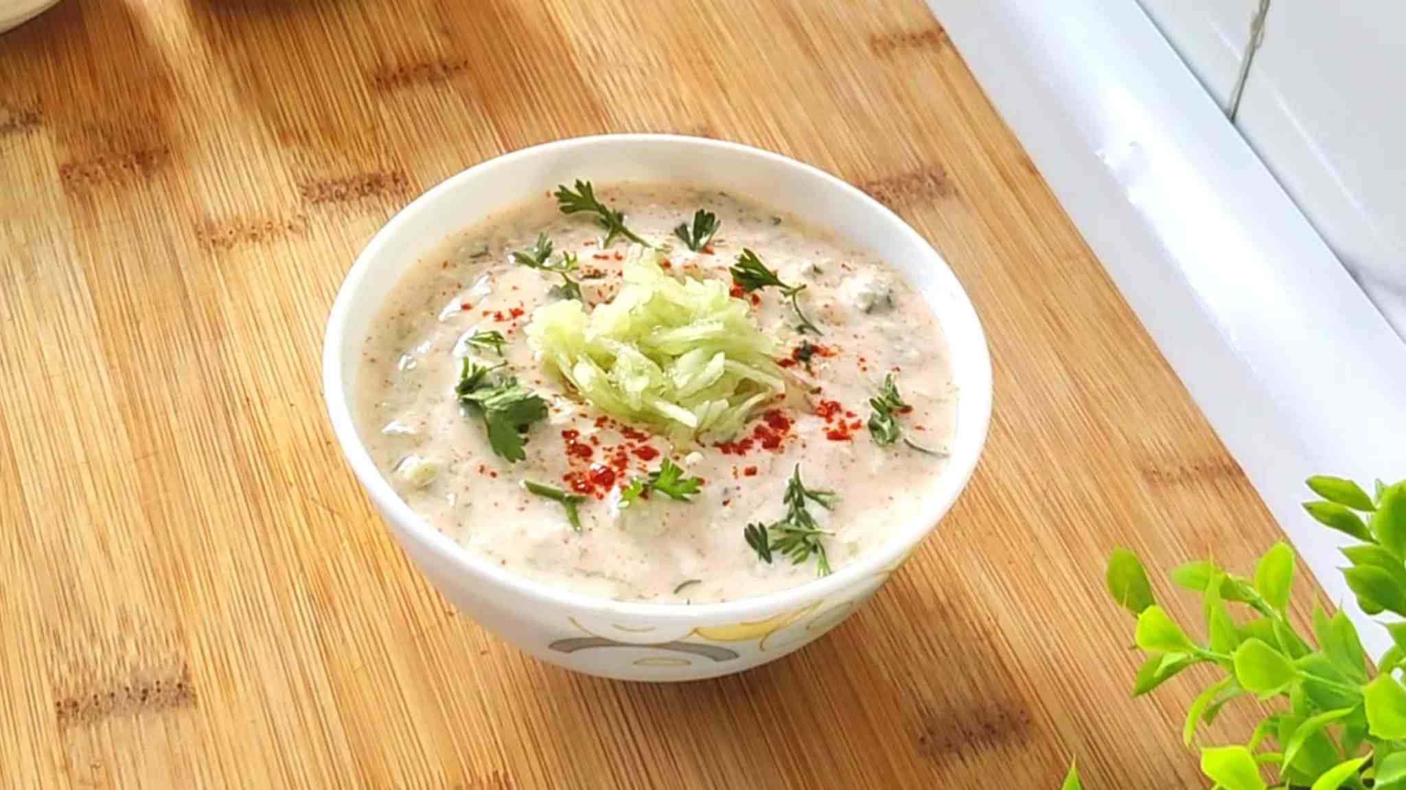 The Perfect Raita Recipe For Biryani - Paatti's Kitchen