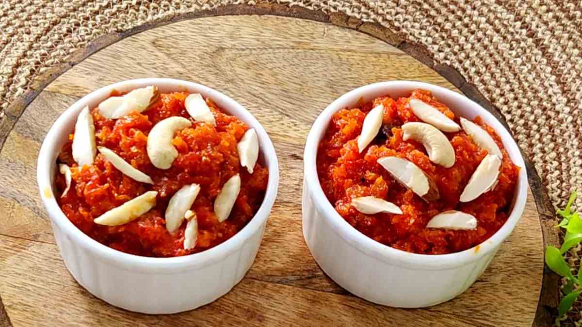 Authentic Indian Carrot Pudding Recipe - Paatti's Kitchen